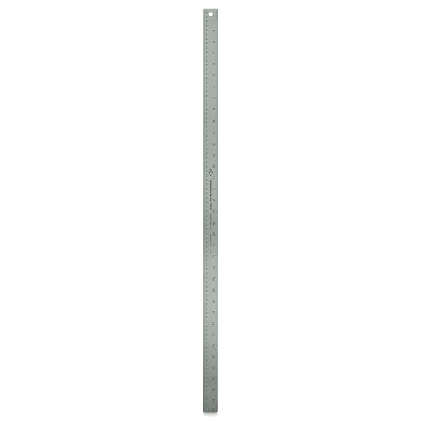 Alvin Stainless Steel Ruler - 36", Non-Skid | BLICK Art Materials