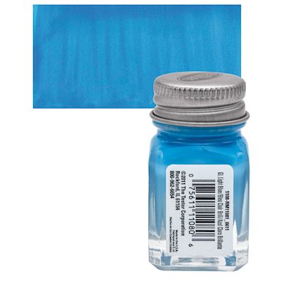 Testors Enamel Paint - Light Blue, 1/4 oz bottle | BLICK Art Materials