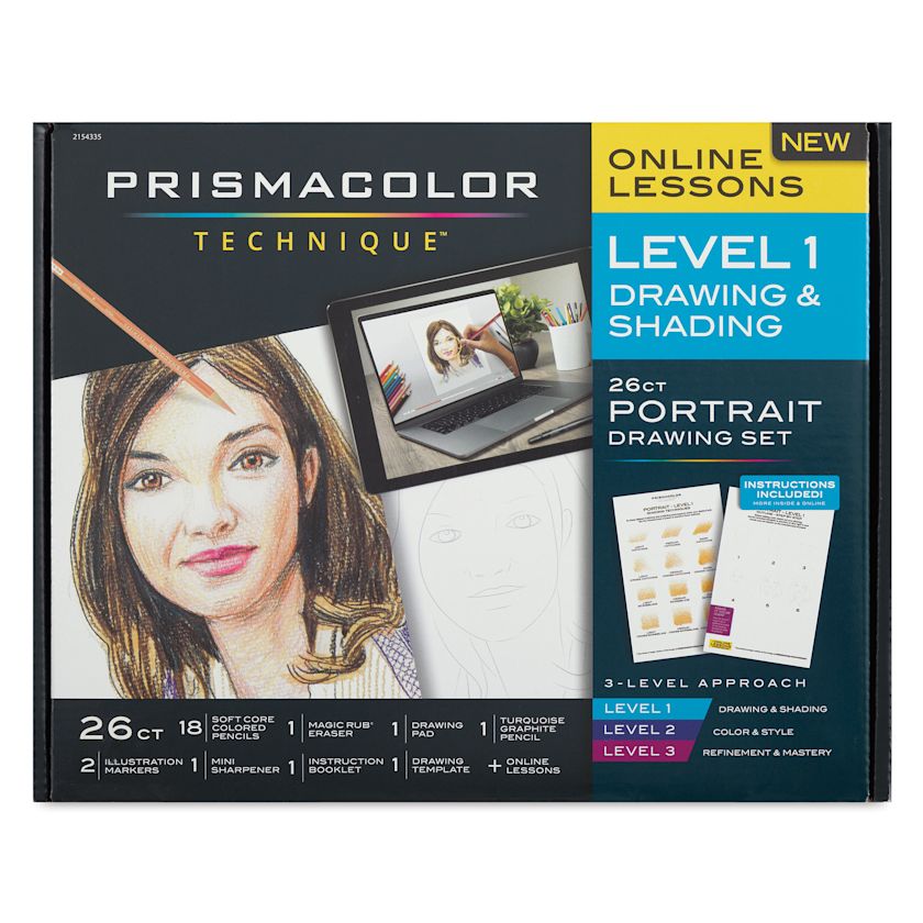 Prismacolor Technique Portrait Drawing Set | BLICK Art Materials