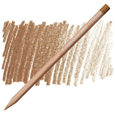 Caran d'Ache Luminance Colored Pencil - Brown Ochre | BLICK Art Materials