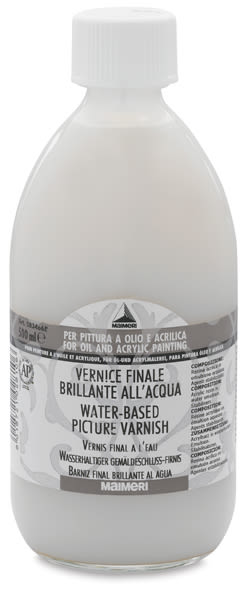 Maimeri Water-Based Picture Varnish - Regular, 500 ml | BLICK Art Materials