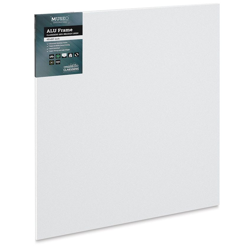 Museo Alu-Frame Claessens Belgian Linen Canvas - 48" x 60", 15/16 ...