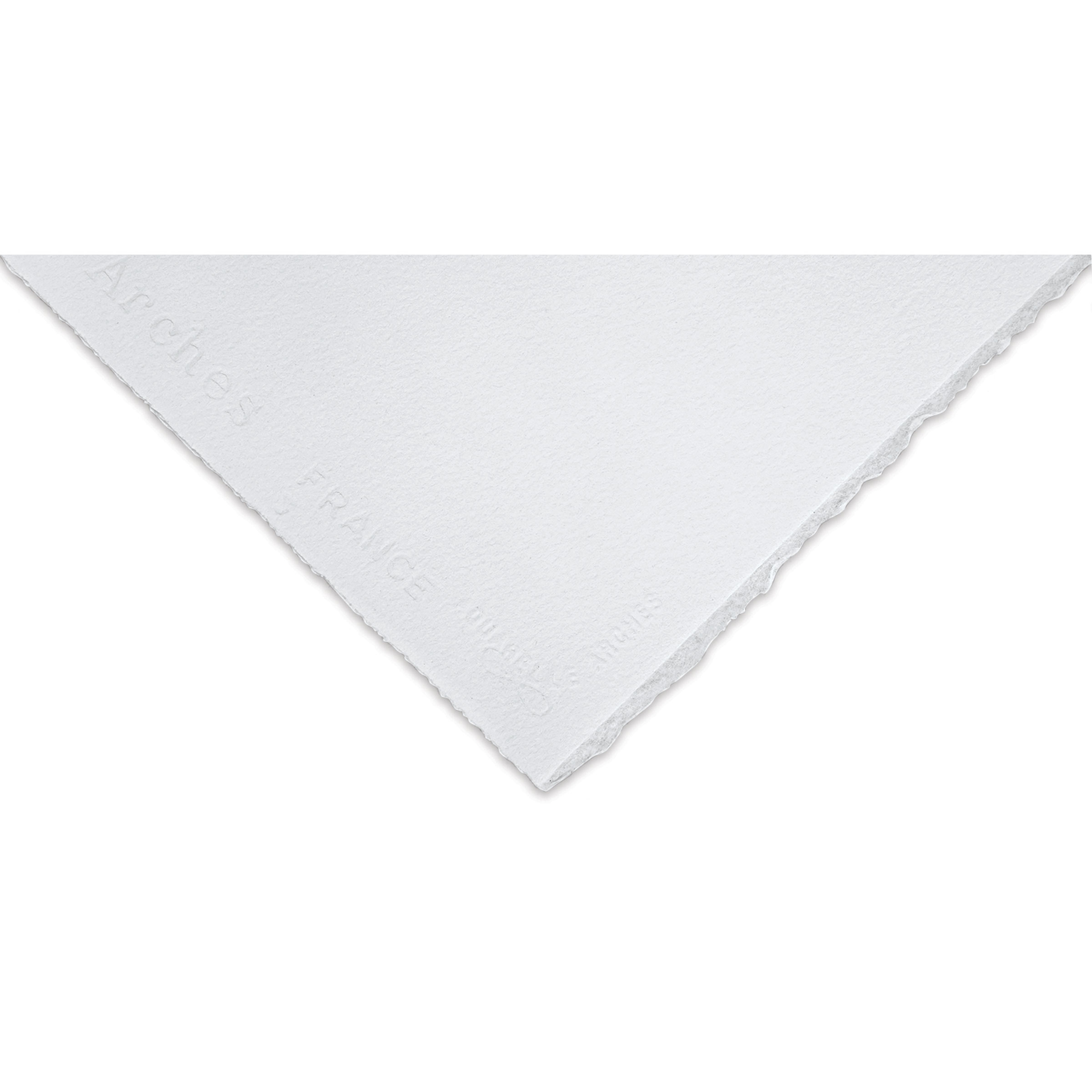 Arches Bright White Watercolor Paper - 22" x 30",140 lb, Pkg of 3 ...