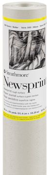 Strathmore 300 Series Newsprint Roll | BLICK Art Materials