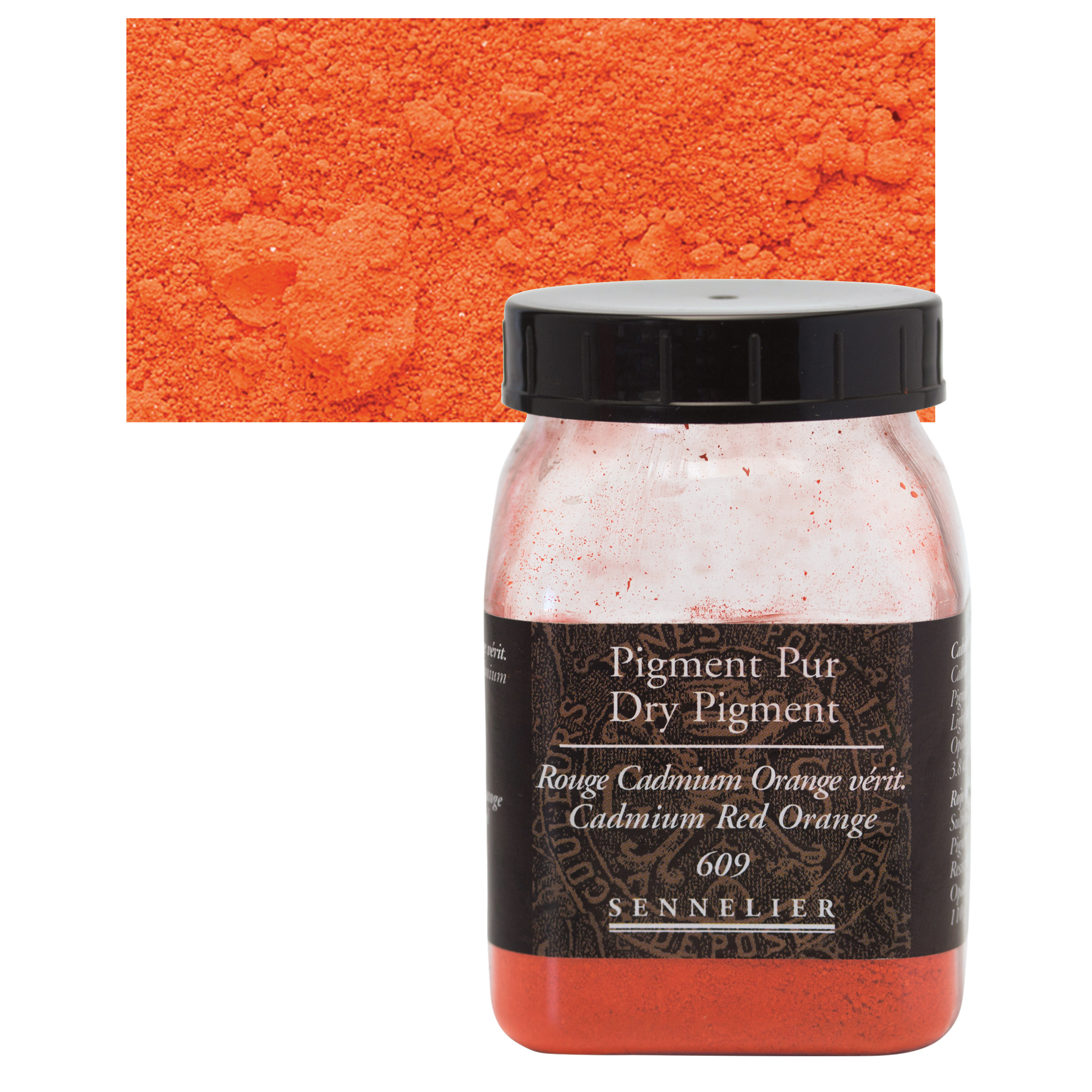 Sennelier Dry Pigment - Cadmium Red Orange, 110 g jar | Utrecht Art ...