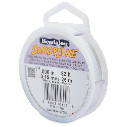 Beadalon Dandyline Synthetic Beading Thread | BLICK Art Materials