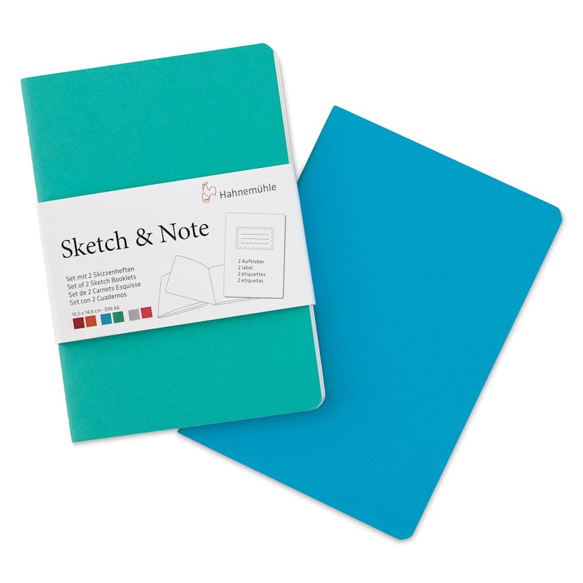 Hahnemühle Sketch and Note Booklet Packs | BLICK Art Materials