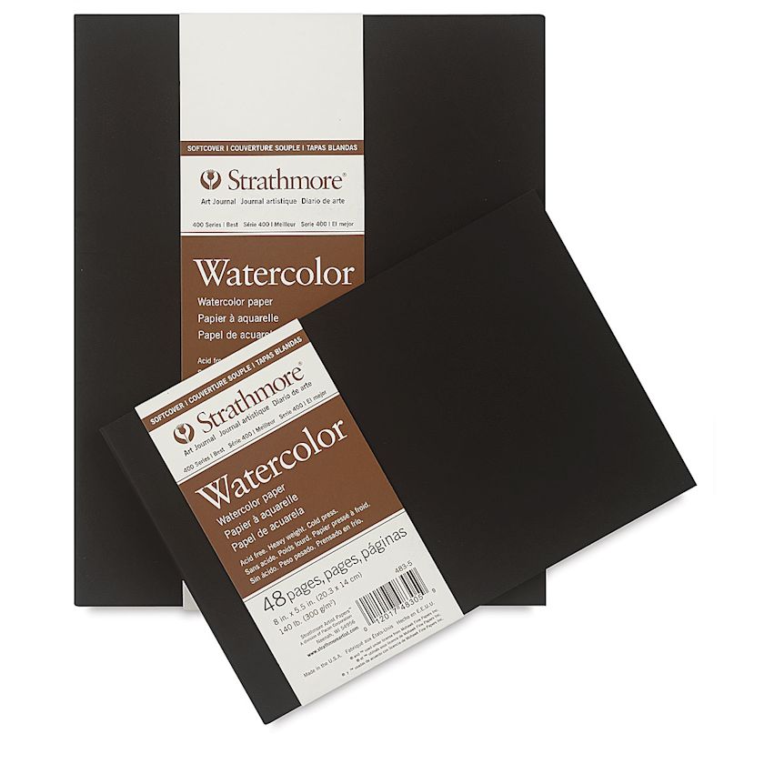 Strathmore Softcover 400 Series Watercolor Art Journal | BLICK Art ...