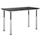 Shain Shop-Bilt Adaptable Table - 30", Black Laminate Top | BLICK Art ...