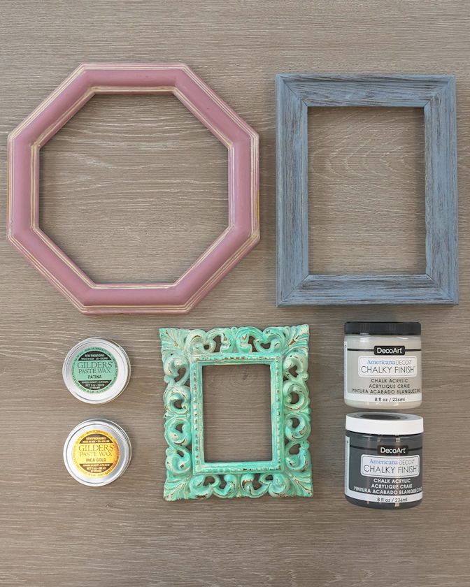 How to Makeover an Old Frame