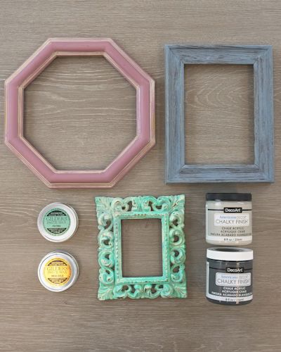 How to Makeover an Old Frame