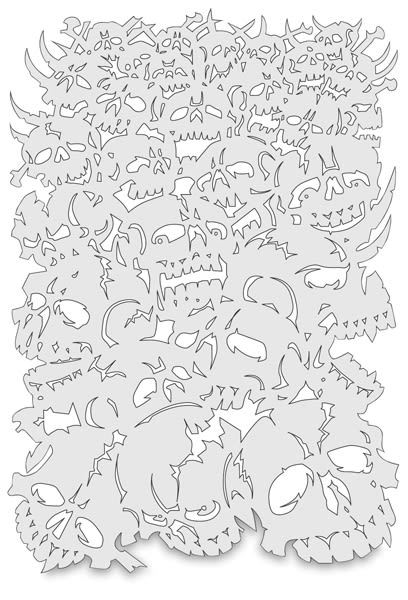 Artool SkullMaster Freehand Templates | BLICK Art Materials