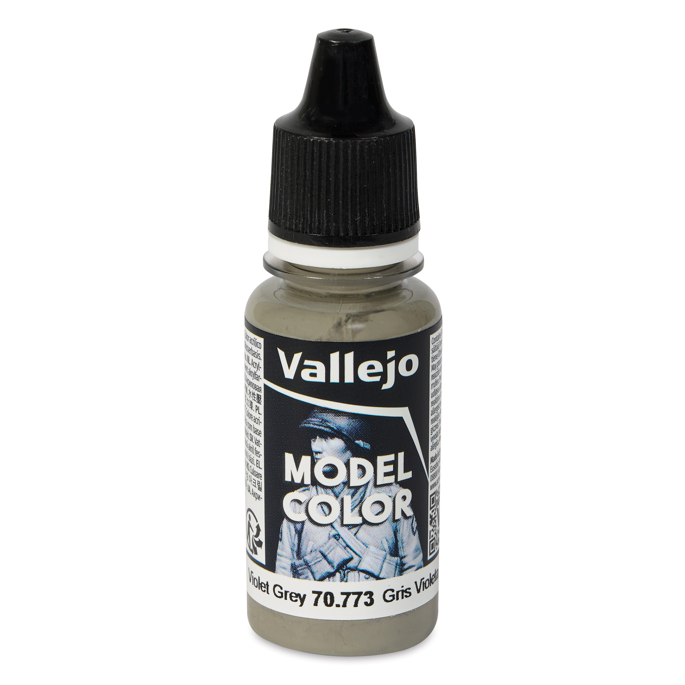 Vallejo Acrylic Model Color Paint - Violet Grey, 18 ml | BLICK Art ...