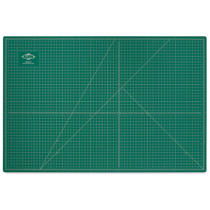 Alvin Cutting Mat - 24" x 36", Green/Black | BLICK Art Materials