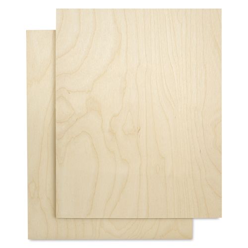 Birch Panel Pack - 11" x 14" x 1/4", Pkg of 2 | BLICK Art Materials