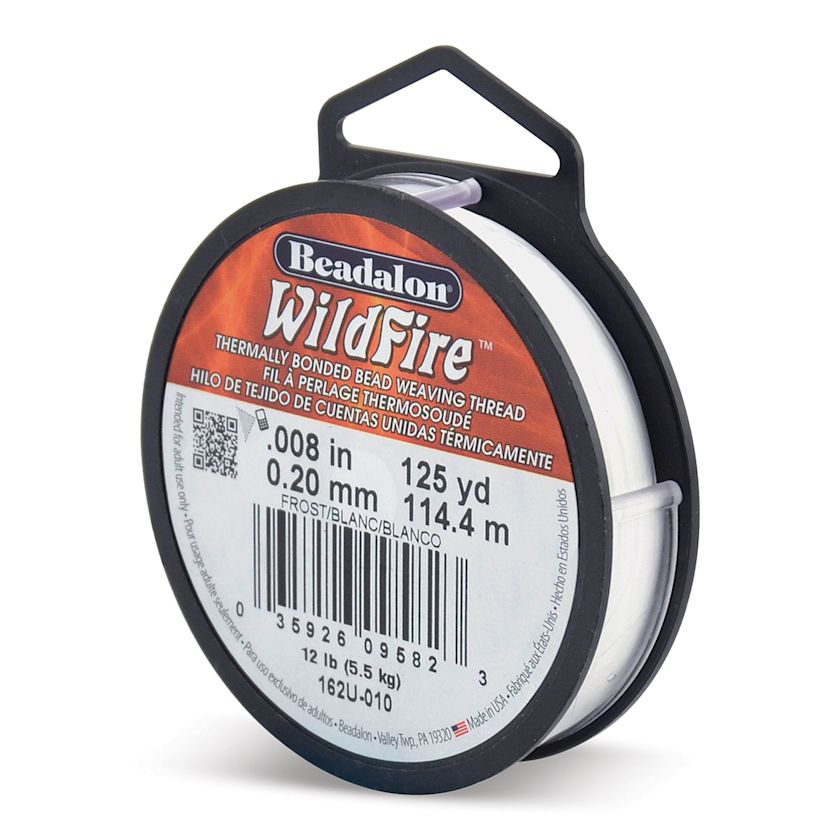 Beadalon WildFire Beading Thread - Frost, 0.008", 125 yds | BLICK Art ...