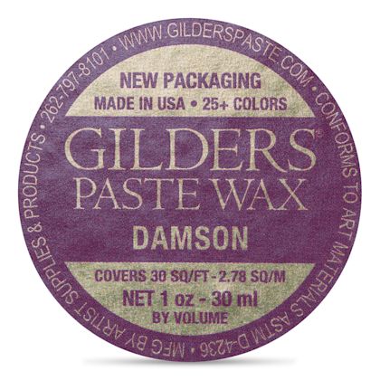 Gilders Paste Wax - 30 ml, Damson | BLICK Art Materials