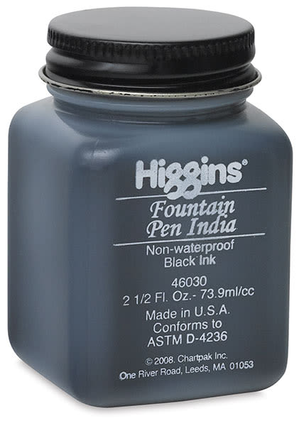 Higgins Fountain Pen India Ink | BLICK Art Materials