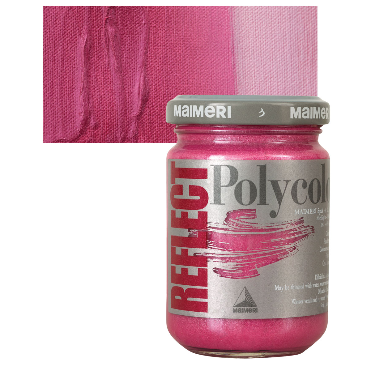 Maimeri Polycolor Vinyl Paints - Reflect Magenta, 140 ml | BLICK Art ...