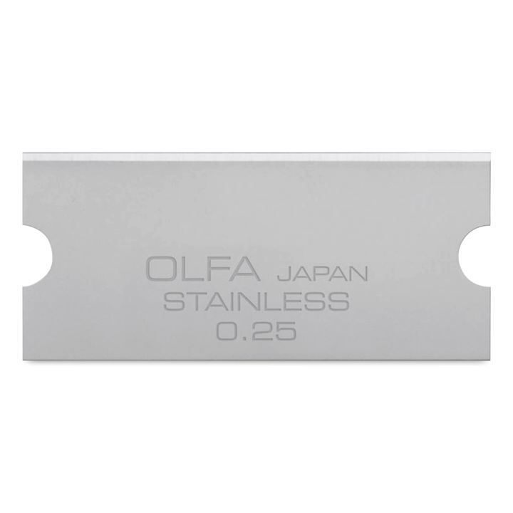 Olfa Glass Scraper - Replacement Blades, Pkg of 6 | BLICK Art Materials