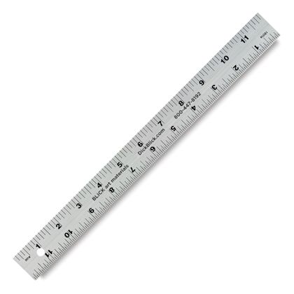 Blick Aluminum Ruler - 12" | BLICK Art Materials