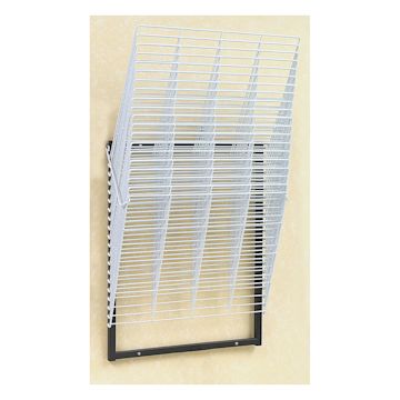 Compact 20-Shelf Wall Rack | BLICK Art Materials