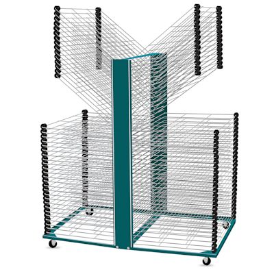 AWT Saturn Tensor-18 Drying Rack - 100 Shelf Rack | BLICK Art Materials