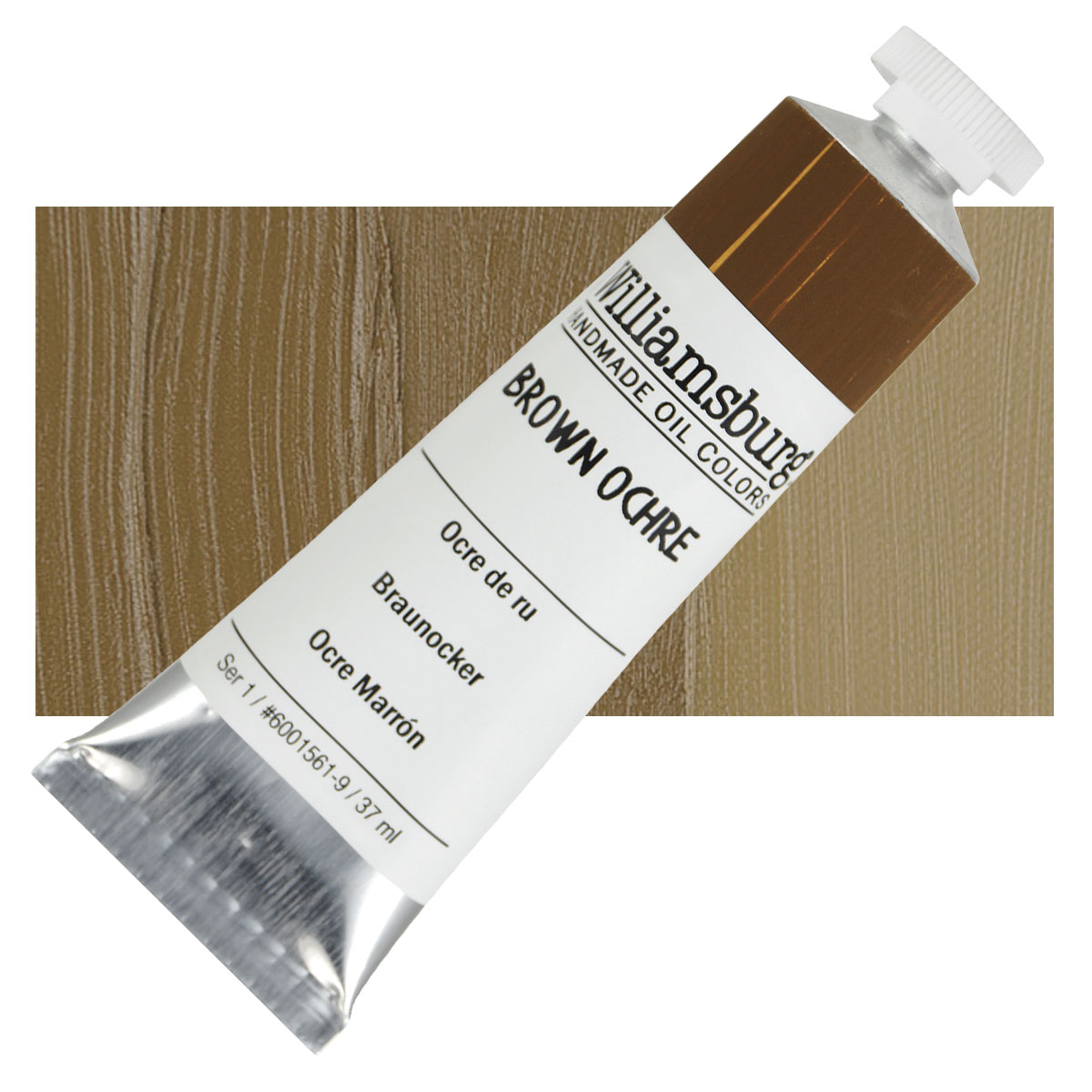 Williamsburg Handmade Oil Paint - Brown Ochre, 37 ml tube | BLICK Art ...