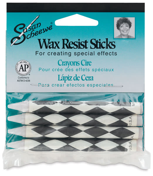 Susan Scheewe Wax Resist Sticks | BLICK Art Materials