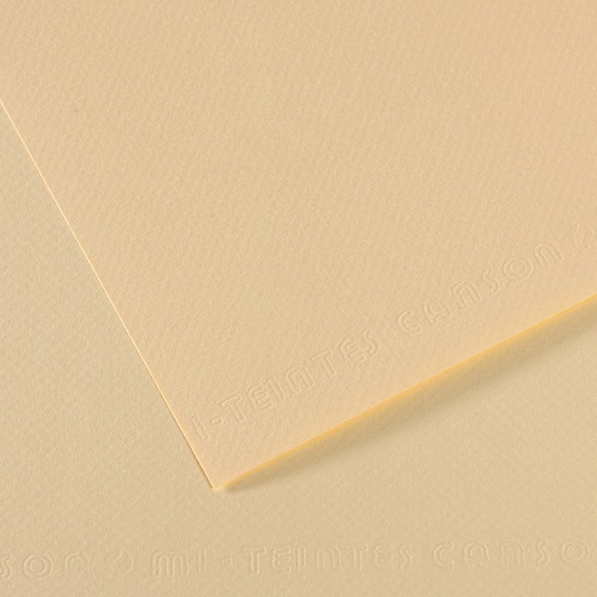 Canson Mi-Teintes Drawing Paper - 19" x 25", Ivory, Single Sheet ...