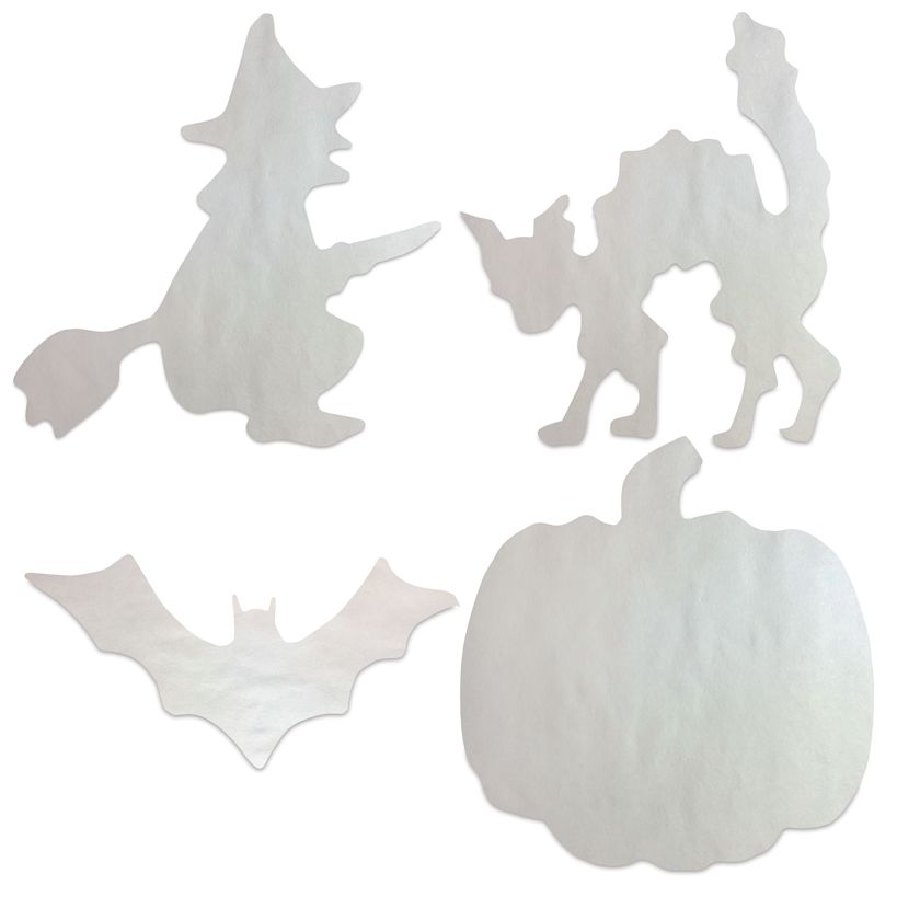Roylco Color Diffusing Paper Pack - Halloween Shapes, Pkg of 80 | BLICK ...