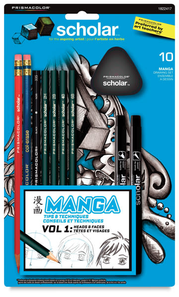 Prismacolor Scholar Manga Drawing Set | BLICK Art Materials