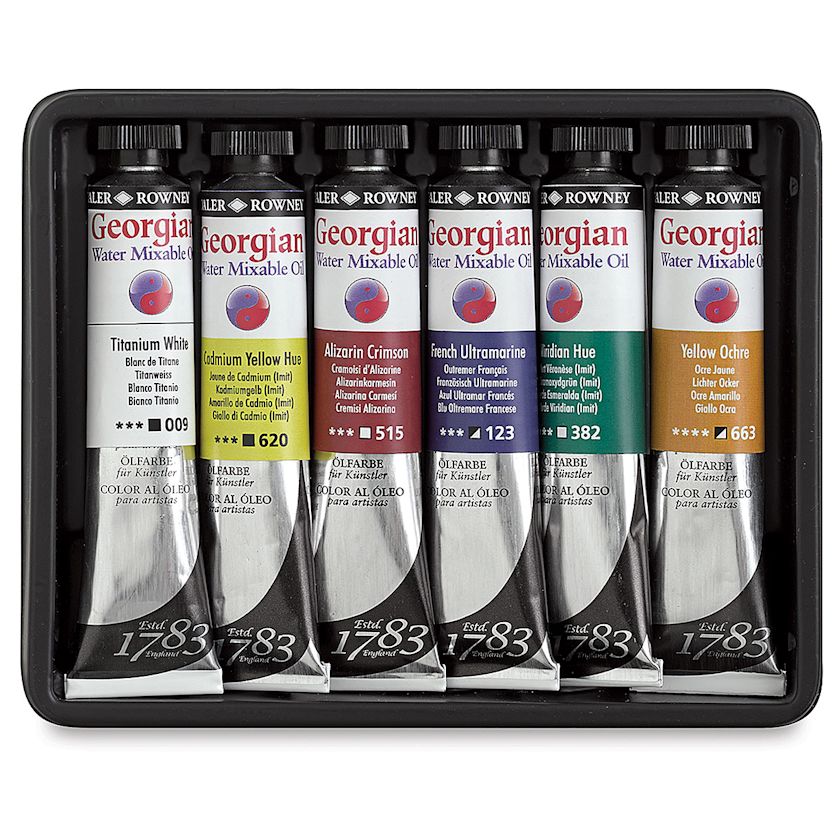 Daler-Rowney Georgian Water Mixable Oil Paints and Sets | BLICK Art ...