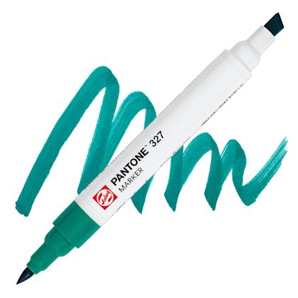 Pantone Dual Tip Marker - 327 | BLICK Art Materials