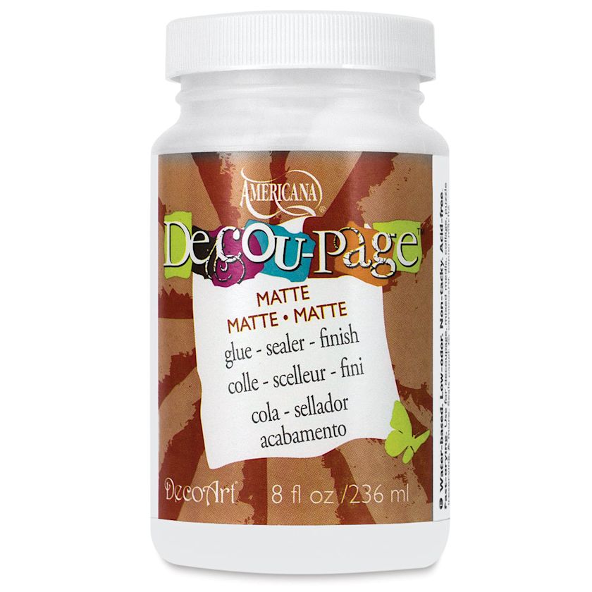 DecoArt Americana Decou-Page - Matte, 8 oz | BLICK Art Materials