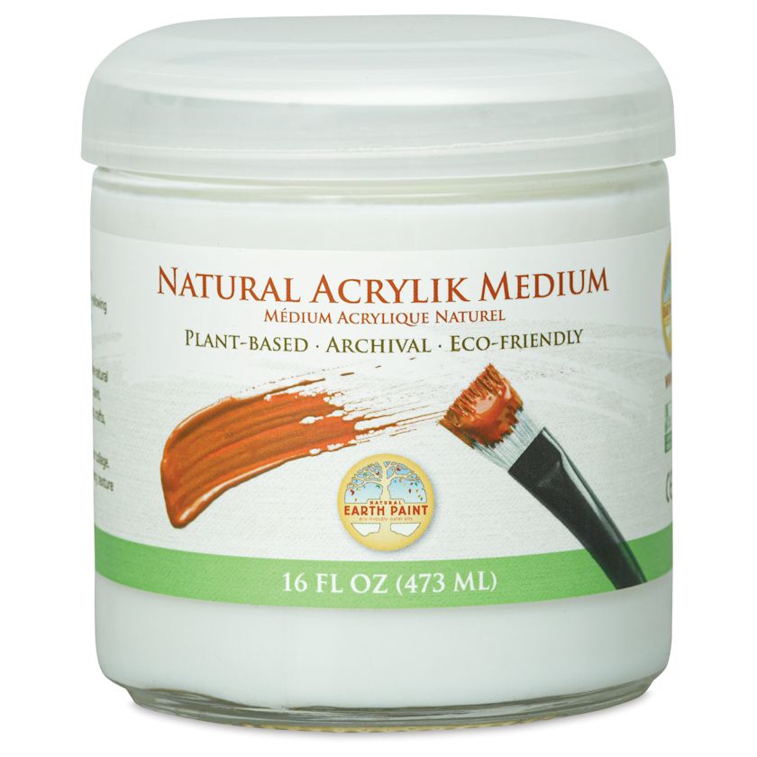 Natural Earth Paint Natural Acrylik Medium | BLICK Art Materials