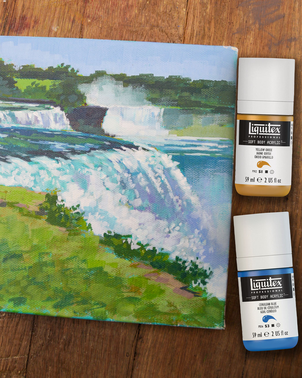 Facebook Live Acrylic Painting with Jimmy Leslie - Bundles | BLICK Art ...