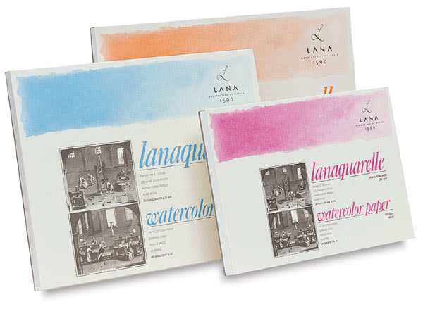 Lanaquarelle Watercolor Blocks | BLICK Art Materials