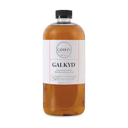 Gamblin Galkyd Medium - 33.8 oz bottle | BLICK Art Materials