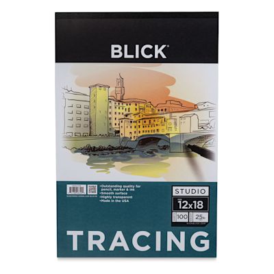 Blick Studio Tracing Paper Pad - 12" x 18", 100 Sheets | BLICK Art ...