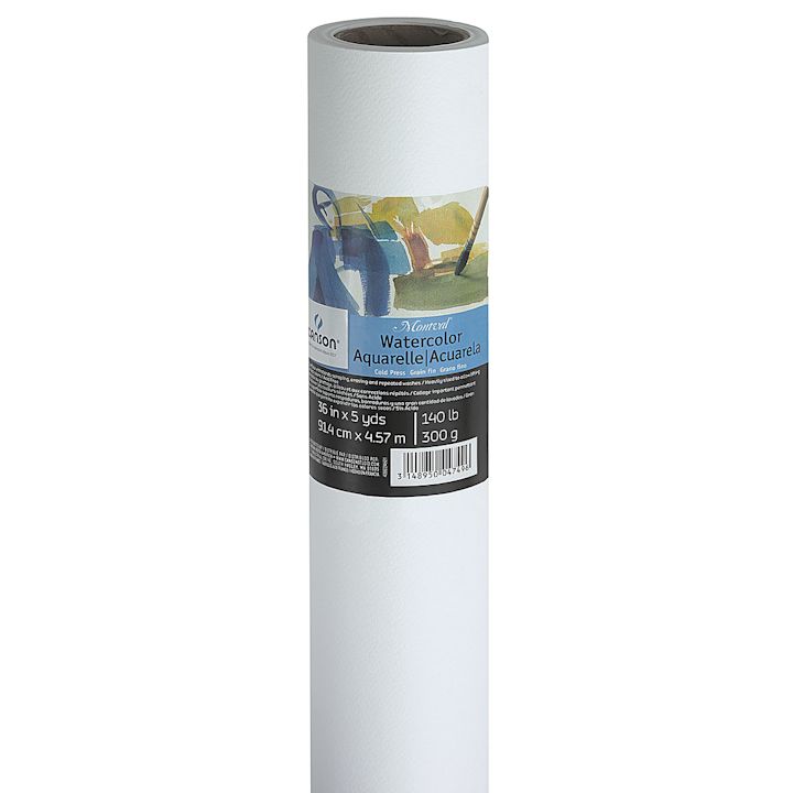 Canson Montval Watercolor Paper Rolls | BLICK Art Materials