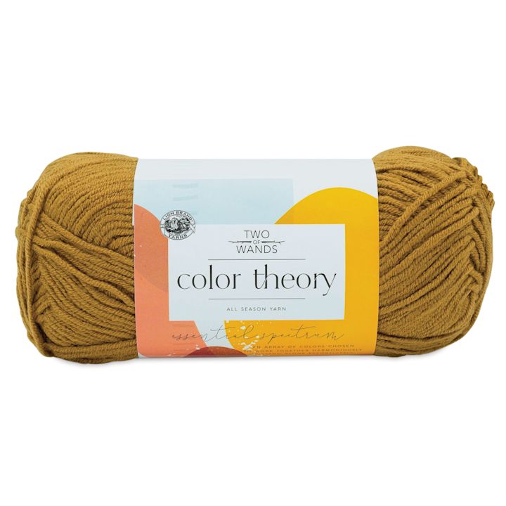 Lion Brand Color Theory Yarn - Dijon | BLICK Art Materials