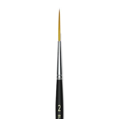 Blick Masterstroke Golden Taklon Brush - Script Liner, Short Handle ...
