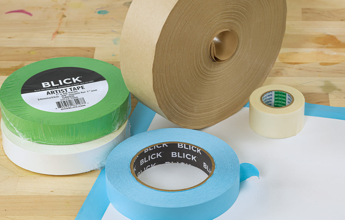How to Choose the Right Artist Tape | BLICK Art Materials