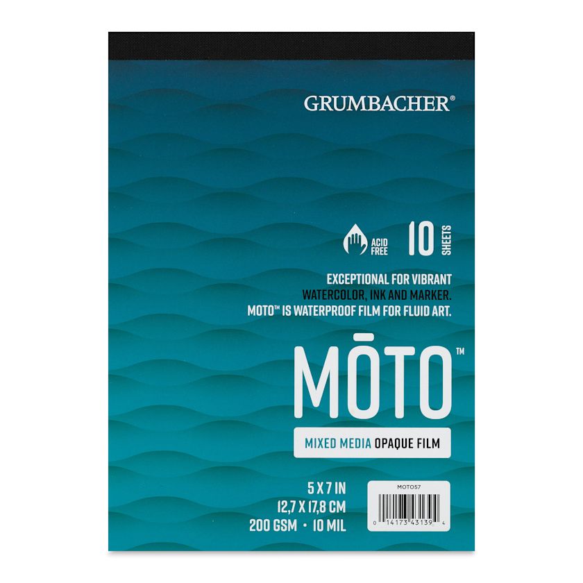 Grumbacher Moto Mixed Media Synthetic Paper Pads | BLICK Art Materials