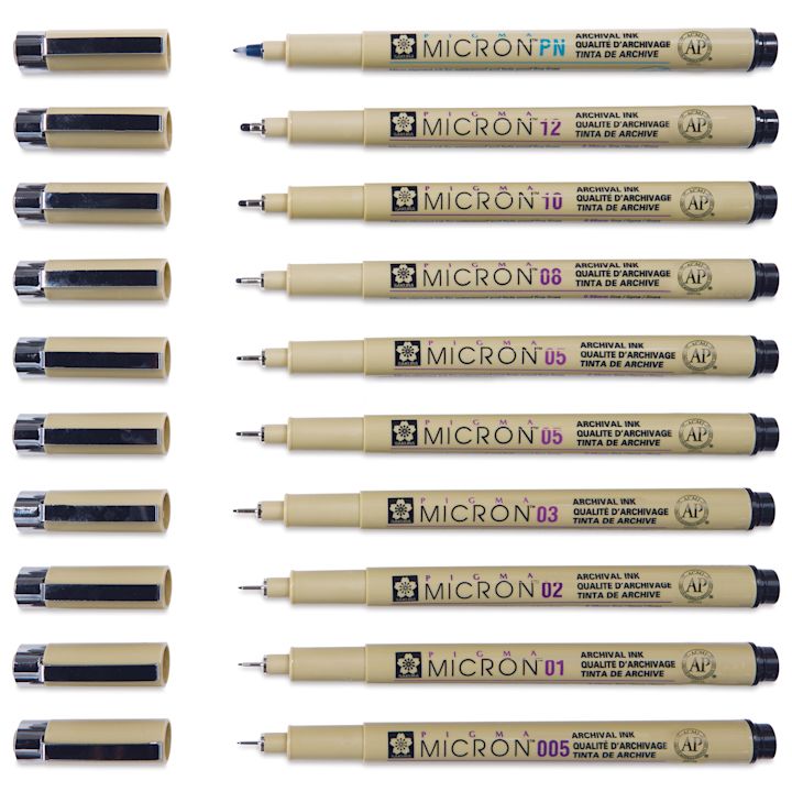Sakura Pigma Micron Pens and Sets | BLICK Art Materials