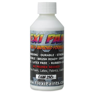 Flexi Paint Waterbased Flexible Cosplay Paint - Clear, 250 g (8.8 oz ...
