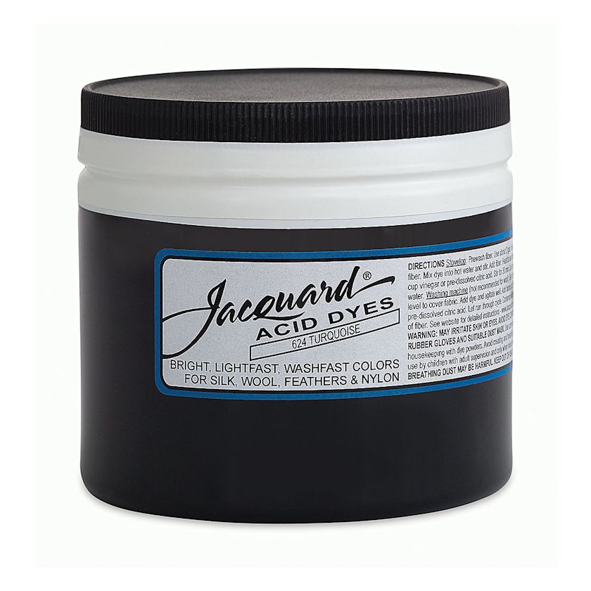 Jacquard Acid Dye - Turquoise, 8 oz | BLICK Art Materials