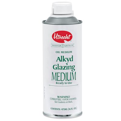 Utrecht Alkyd Medium - Glaze, 16 oz tube | BLICK Art Materials