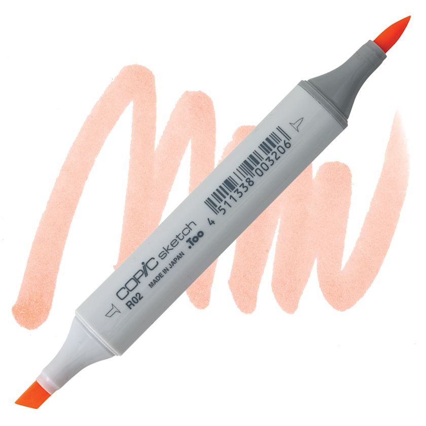 Copic Sketch Marker - Rose Salmon R02 | BLICK Art Materials